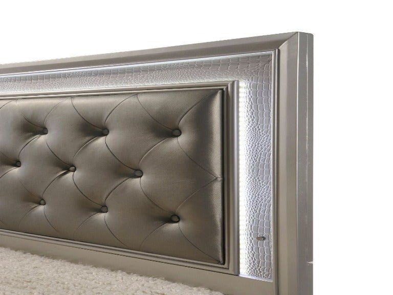 Lyssa King Bed – Katy Furniture